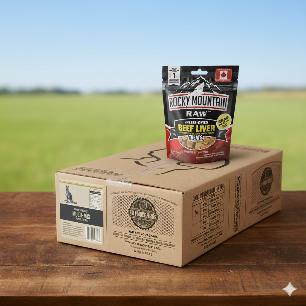 K9 Choice Complete Cuisine Multi Mix Box 40LB with Free Freeze-Dried B ...